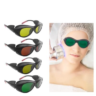 China CE EN207 Ansi Z87 IR Radiation OD5 OD7 808 1064nm Ipl Hair Removal Anti Fog Eye Protective Welding Laser Safety Goggles Glasses for sale