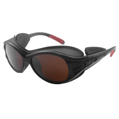 China 190-540nm 800-1700nm Laser Protective Goggles Glasses Certified 532nm 755nm 1064nm Laser Protection Safety Glasses for sale