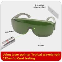 China CE EN207 Ansi Z87 IR Radiation OD5 OD7 755nm 808nm 1064nm Ipl Hair Removal Eye Protective Operator Laser Safety Glasses for sale