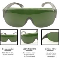 China CE EN207 Ansi Z87 IR Radiation OD5 OD7 755nm 808nm 1064nm Ipl Hair Removal Eye Protective Operator Laser Safety Glasses for sale