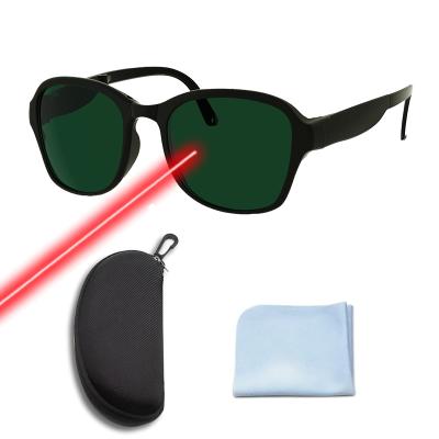 China EN207 1064 532nm Laser Goggles Foldable Ipl Hair Removal Beauty Operator Protection Fashion Sunglasses Laser  Safety Glasses for sale