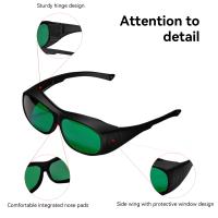 China 200nm-2000nm CO2 EN207 Fiber Cutting Laser Welding Goggles Ipl Hair Removal Radiation Laser Safety Glasses for sale