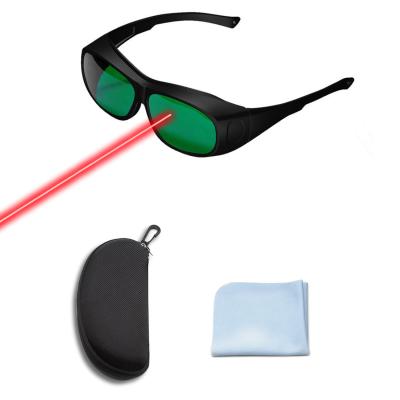 China 200nm-2000nm CO2 EN207 Fiber Cutting Laser Welding Goggles Ipl Hair Removal Radiation Laser Safety Glasses for sale