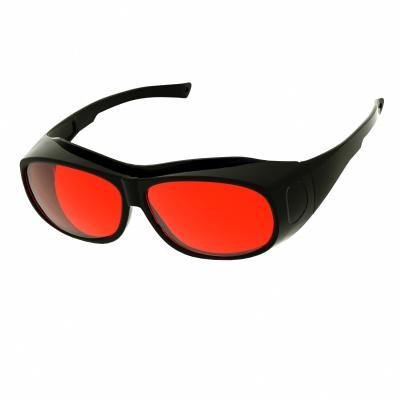 China Factory Direct Sale Anti Fog Scratch Resistant Laser Safety Glasses IPL 200-2000nm Safety Laser Goggles Over Glasses for sale