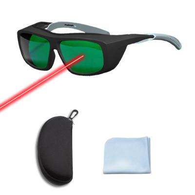 China 200-2000nm 10600nm  IPL Diode Fiber Laser Eye Protection Glasses 1064nm Cutting Goggles Industrial Laser Safety Goggles for sale
