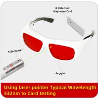 China 190-490nm Wholesale High Quality Eye Protection Laser  Protective  Eyewear Laser Industrial Safety Glasses for sale