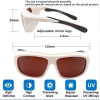 China 190-490nm Wholesale High Quality Eye Protection Laser  Protective  Eyewear Laser Industrial Safety Glasses for sale