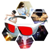 China Laser Welding Diode OD5 OD7 800-1100 Fiber Cutting Safety Glasses Anti-scratch Yag Protective Work Welding Laser Safety Glasses for sale