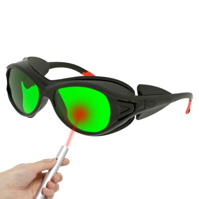 China OD5 OD7 1064nm Plastic Filter 808nm Safety Unioptics Laser Protection Glass Industry Blue Green Welding Protective Glasses for sale