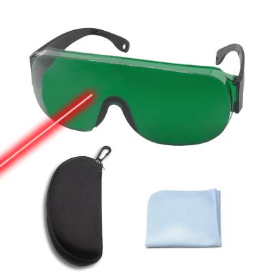 China Laser Diode OD5 800-1100 Fiber Cutting  Eye Protection Safety Glasses Yag Spectacles Protective Protection Laser Glasses for sale