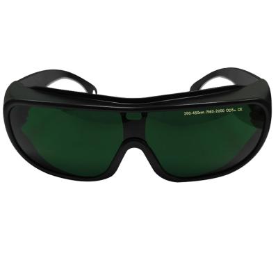 China Diode OD5 OD7 800-1100 Fiber Cutting Anti-scratch Protective Z87 EN166 Anti Fog Goggle Laser Safety Glasses Goggles for sale