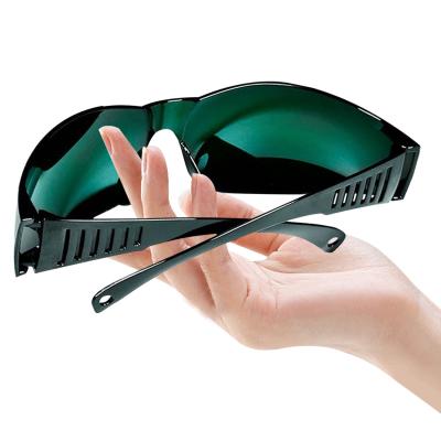 China Sunglasses Laser Goggles CE EN207 Ansi Z87 Hair Removal Goggle  Ipl Ndyag Fiber Green Protective Safety Glasses Eye Protection for sale