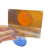 China 432nm 532nm Laser Sheet 808 1064nm Diode Fiber Cutting Industrial Safety Protection Window Laser Protection Sheet Lenses Plate for sale