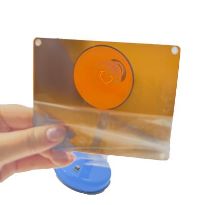 China 432nm 532nm Laser Sheet 808 1064nm Diode Fiber Cutting Industrial Safety Protection Window Laser Protection Sheet Lenses Plate for sale