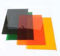 China Laser Lenses 450*450mm 3&5mm Custom Windows Sheet 532 1064nm Protection Box Sheet Acrylic Laser Protective Safety Glass Screen for sale