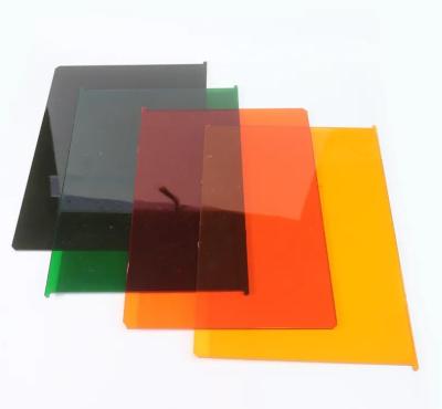 China Laser Lenses 450*450mm 3&5mm Custom Windows Sheet 532 1064nm Protection Box Sheet Acrylic Laser Protective Safety Glass Screen for sale
