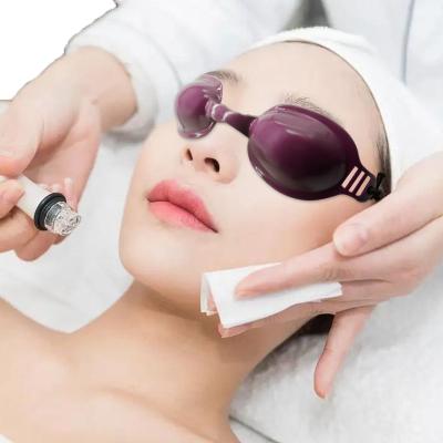 China Beauty Patients Sunglasses IPL Treatment LED Light Therapy Goggles Eyepatch for Eye Protective Accessories for sale