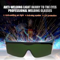 China 2024 Hot-selling 8 Degree Gray Eyewear Protective Eyes Helmets Weld Goggles Welding Glasses Welder for sale
