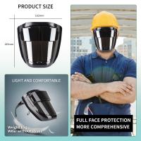 China New Sale Auto Darkening Variable Shade Solar Weld Face Visor Helmets Hood  Argon Arc Welder Welding Shield Hood for sale