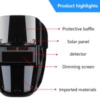 China High Quality Auto Darkening Welding Helmet Heat-resistant Protect Eyes Face Welding Hood Safety Weld Goggles for sale