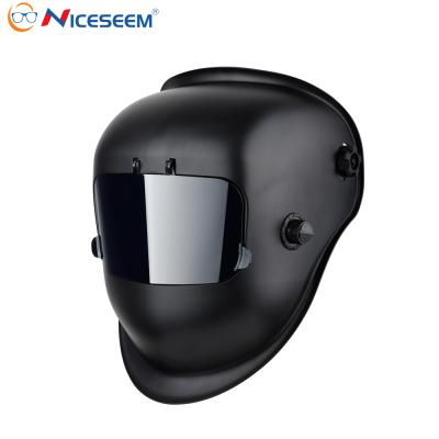 China Safety Goggles Glasses Laser Face Double Protective Hood Welder Auto Darkening Welding Helmets for sale