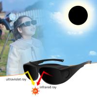 China 2024 High Quality Plastic Safe Solar Observation Solar Eclipse Glasses Certified Safe Shades for Direct Sun Viewing for sale
