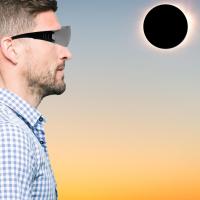 China Solar Eclipse Glasses Certified Safe Shades for Direct Sun Viewing Approved 2024 for sale