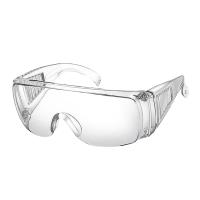 China ANSI Z87.1 Anti Fog Safety Glasses Clear Polycarbonate With Side Shields for Industrial Work Men Women for sale