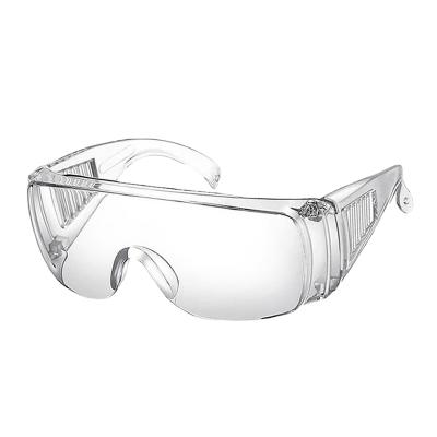 China ANSI Z87.1 Anti Fog Safety Glasses Clear Polycarbonate With Side Shields for Industrial Work Men Women for sale