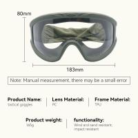 China Tactical Glasses clear Goggles Tactical Men Tactical Sunglasses Shooting Glasses Ocular Glasses for sale