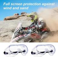 China Wide-Vision Adjustable Chemical Splash Eye Protection Soft Lightweight Eyewear Clear Lens Anti-Fog Protective Safety Goggles for sale