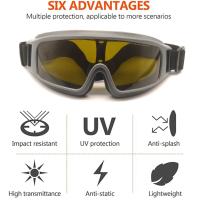 China CE Ansi Z87 Eye Protection Goggle Personal Equipment Anti Fog Clear Dark Safety Working Eyewear Fashion Protective Glasses for sale