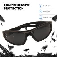 China CE Ansi Z87 Eye Protection Gray Goggles Personal Equipment Stylish Anti Fog Safety Working Eyewear Fashion Protective Glasses for sale