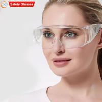 China Tactical Sunglasses Prescription Protective Eye Wear PC Unisex UV400 Custom Square Anti Fog Clear Wrap Invisible Ink Goggles for sale