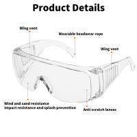 China Protective Eyewear CE EN166 Z87 Spectacles Goggles Fashion UV400 Driving Working Anti Fog Safety Glasses Eye Protection for sale