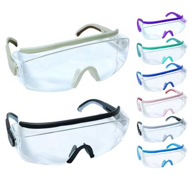 China Custom Surgery Patient Protection Lenses Prescription Goggles Ansi Z87.1 Fashion Anti Fog Dust Stylish Clear Safety Glasses for sale