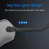 China High Quality Personal Full Protection Anti Fog Lab Industry Chemical Factory Use Anti Splash clear Lens PC Safety Glasses for sale