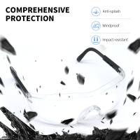 China Eye Protection PC Unisex Eyewear Construction Anti Fog Stylish Goggles Industrial Work Ansi Z87 CE EN166 Safety Glasses for sale
