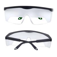 China Protection Texture Lenses Prescription Frosted Goggles CE Ansi Z87.1 Fashion Anti Fog Dust Working Stylish Clear Safety Glasses for sale