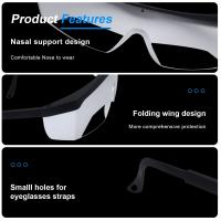 China Eye Protection Unisex Eyewear Construction Anti-fog Stylish Goggles Work Ansi Z87 CE EN166 Safety Frosted Protective Glasses for sale
