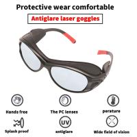 China EN166 Dust Proof Clear Lens  Eye Protection Ansi Z87 Unisex Impact Resistant Working Safety Glasses for sale