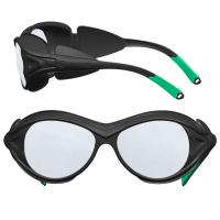 China EN166 Dust Proof Clear Lens  Eye Protection Ansi Z87 Unisex Impact Resistant Working Safety Glasses for sale