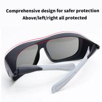 China Rubber Leg Sunglasses EN166 Ansi Z87 Prescription Goggle Fashion Anti Fog Stylish Clear Spectacles Eye Protection Safety Glasses for sale