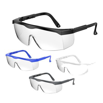 China Safety Glasses Industrial Anti Dust Scratch Transparent Protection Eye Work Glass Protective Eyewear Safety Glasses Goggles for sale