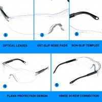 China Hot Sale Ansi Z87 Safety Glasses Anti Fog Scratch Industrial Work Z87 Safety Glasses for sale