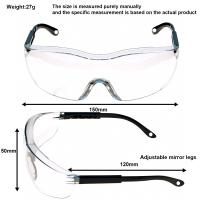 China Hot Sale Ansi Z87 Safety Glasses Anti Fog Scratch Industrial Work Z87 Safety Glasses for sale