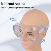 China Goggle Unisex Anti Fog Scratch CE Ansi Z87 EN166 Protection Eye Lab Working Construction Industrial Stylish Safety Goggles for sale