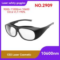 China IPL laser glasses laser protection glasses protection laser OD6 LASER 532 glasses with laser Safety Goggles UV400 Protection Wraparound Sunglasses Polarized Lens Scratch Resistant Laser Safety Goggles for sale