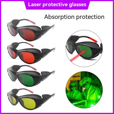 China Goggles Glasses Laser protection safeti glasse laser lens Protector laser Laser glasses protection laser protection glasses Laser Goggles blue laser glasses Laser safety laser protector OD7 GOGGLES for sale