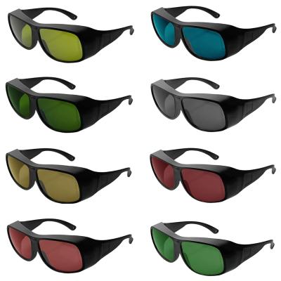 China Laser glasses party laser protection IPL glasses FOR LASER laser safeti glasses laser protective glasses certified OD6 LASER 532 protection glasses laser laser protection goggles co2 laser glasses for sale